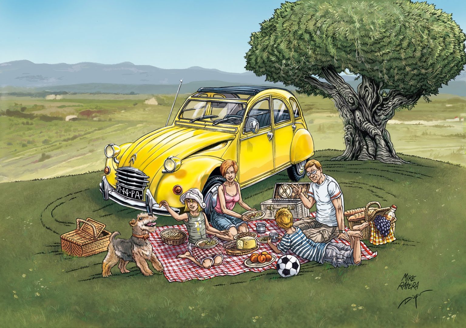 2cv dessin – Le site référence sur la 2CV