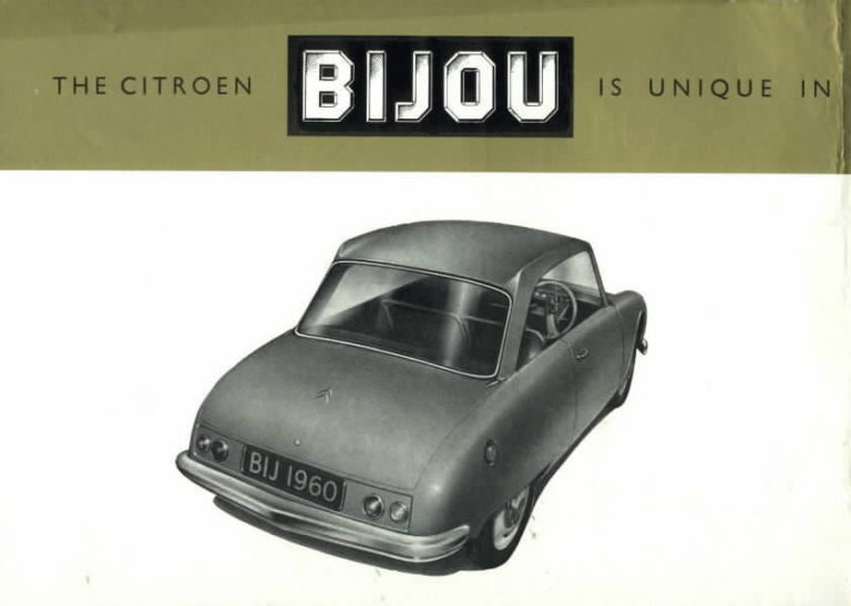 La Bijou de Citroën – 1959 – Le site référence sur la 2CV